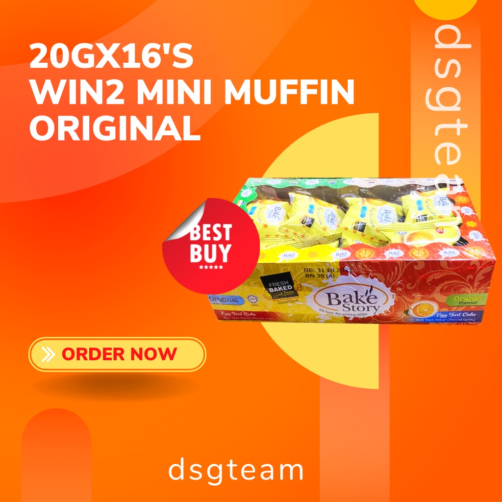 Win2 Mini Muffin/Tart Cake 20g x (16+2free) | Shopee Malaysia