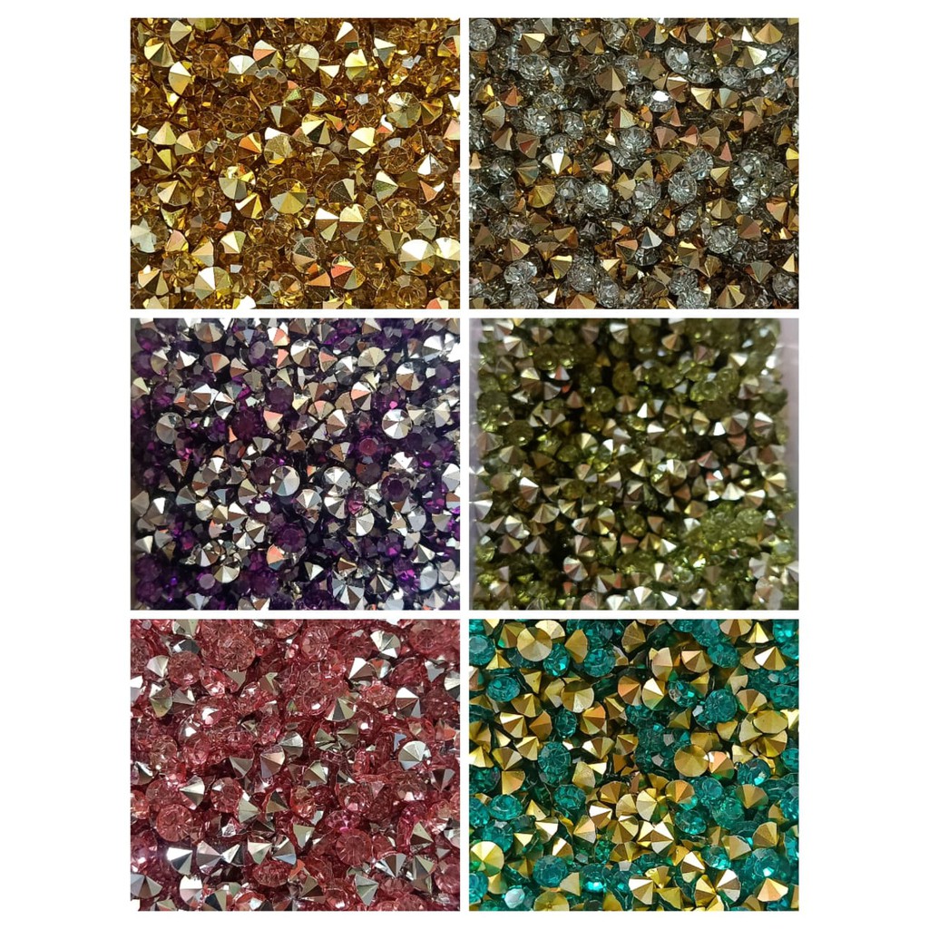 Chakri / cakri and jarkan/ zarcon stone for aari / maggam embroidery ...