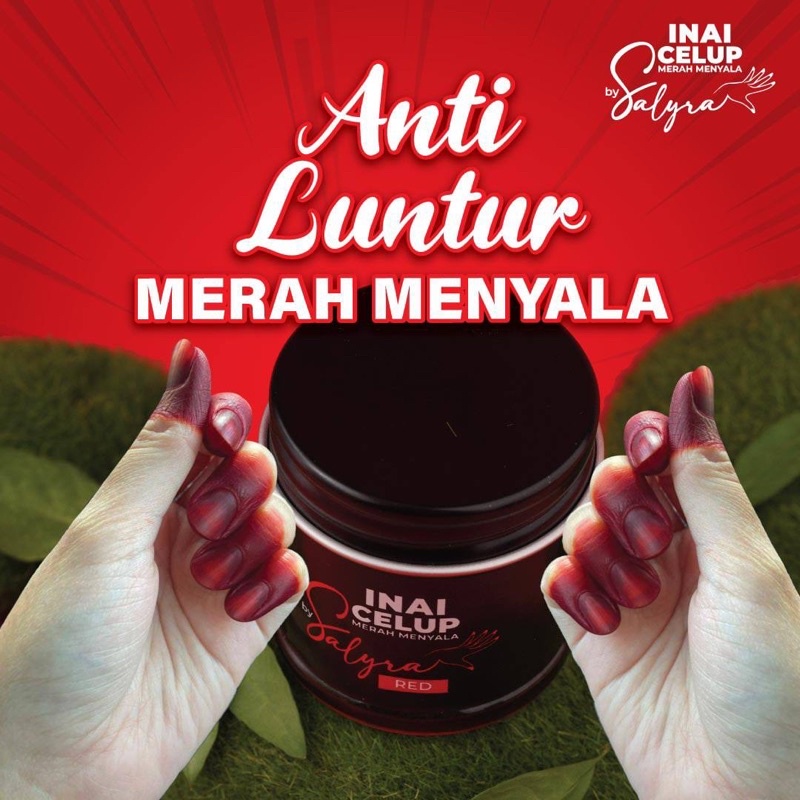 Inai merah salyra original 💯 | Shopee Malaysia
