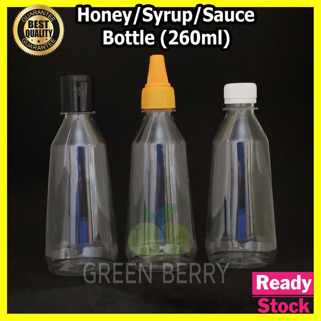 Cap Flip Top Nozzle Plastic Bottle / Botol Plastik / Honey Bottle ...
