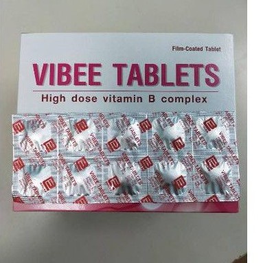 VIBEE VITAMIN B COMPLEX TABLET 5 STRIPS (VITAMIN SAKIT URAT) | Shopee ...
