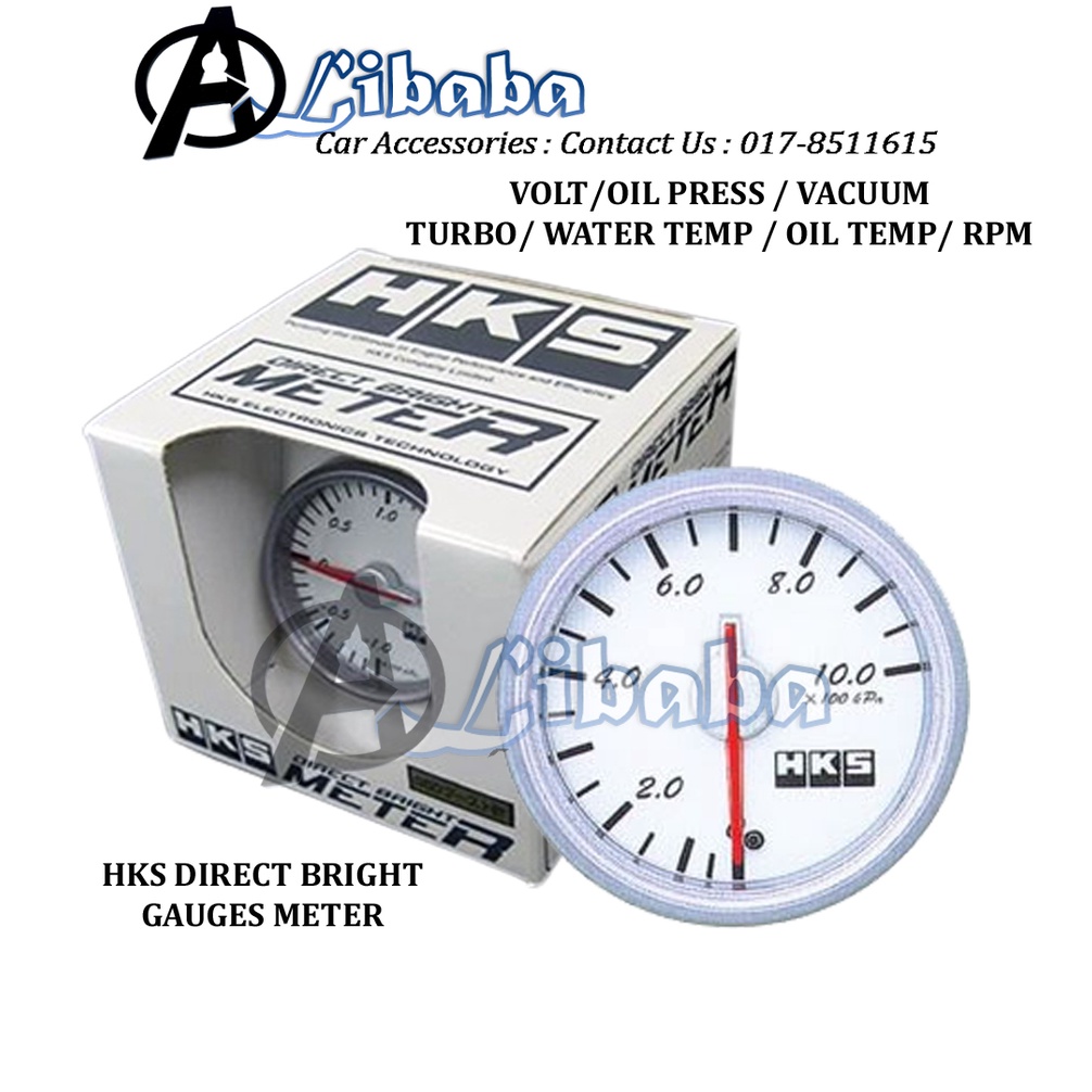 HKS METER MECHANICAL DIRECT GAUGES | Shopee Malaysia