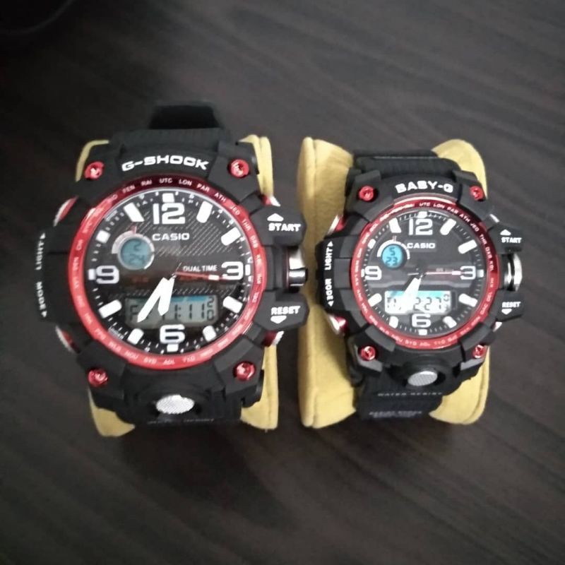 JAM COUPLE G SHOCK COUPLE MUD MASTER BABY G (JAM COUPLE LELAKI ...