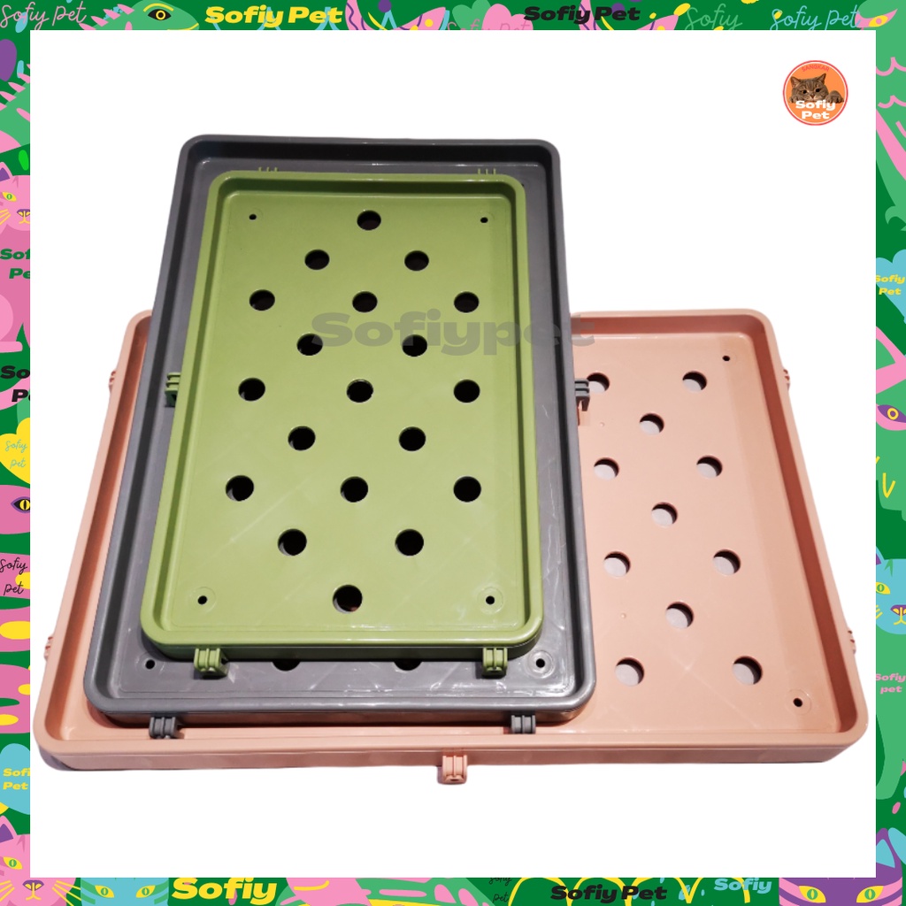 PLASTIC PLATFORM Cat cage widening platform climbing ladder partition ...