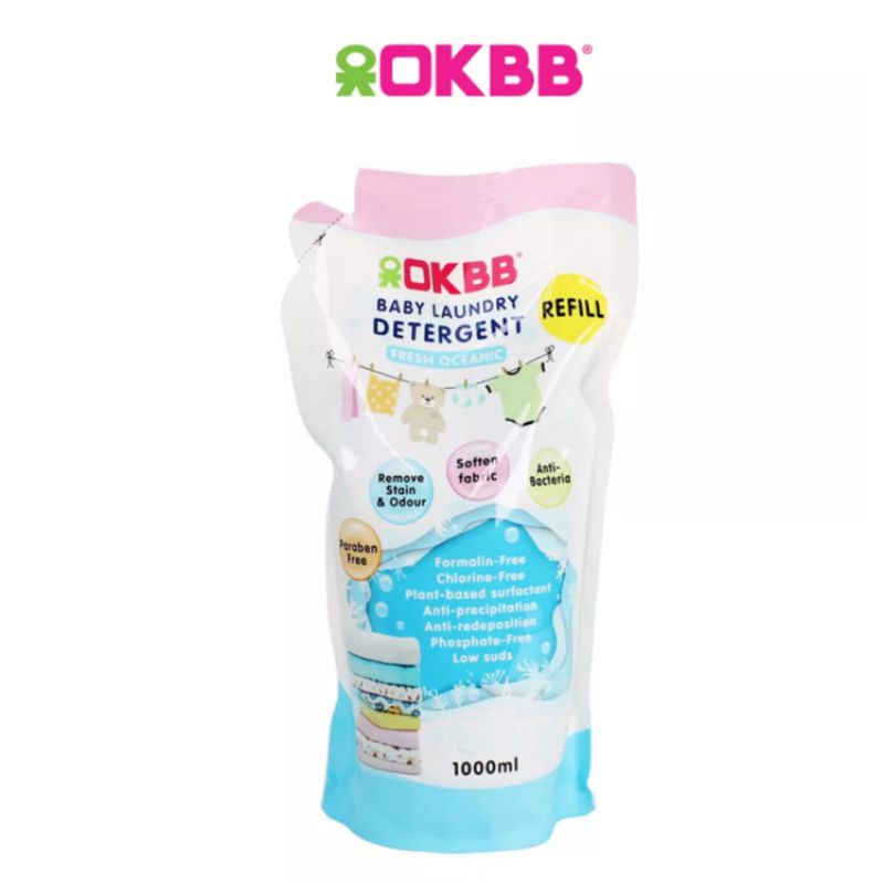 OKBB Laundry Detergent Refill Pack 1000ml | Shopee Malaysia