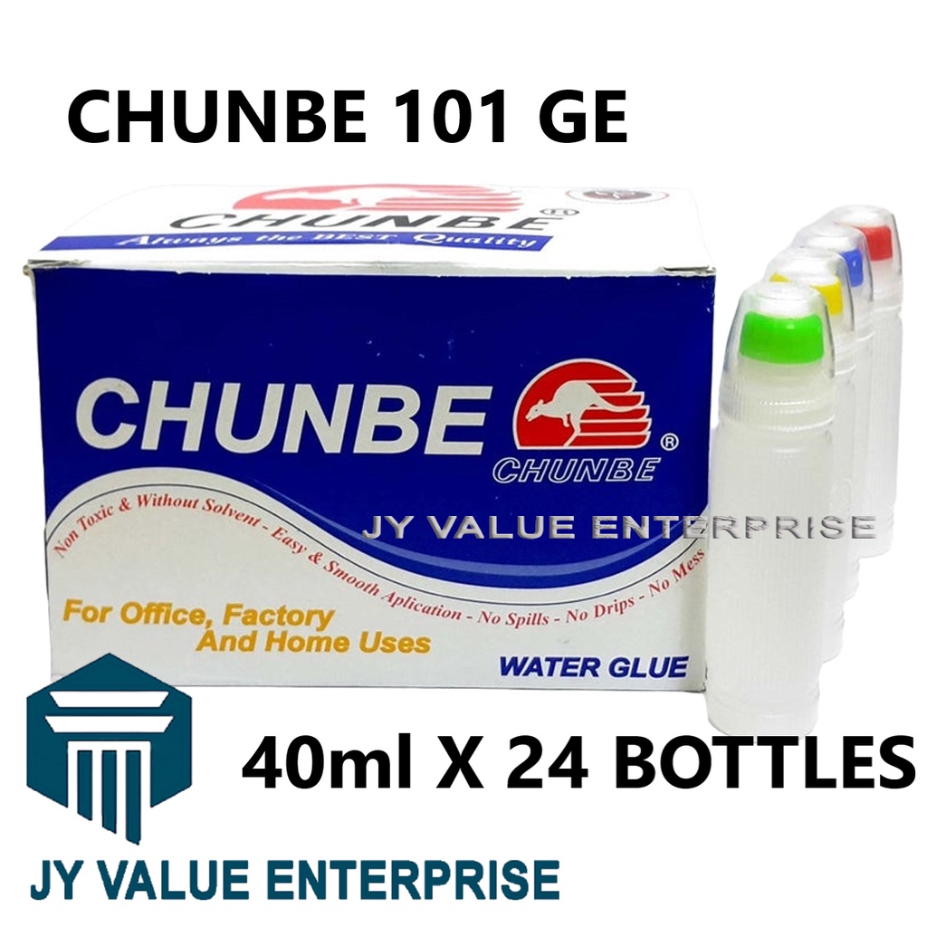 CHUNBE Glue 101GE (40ml X 24pcs) | Shopee Malaysia