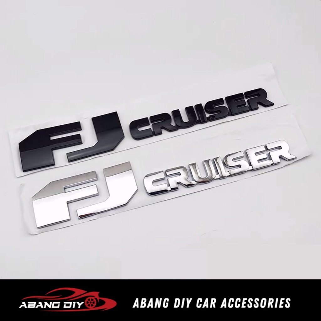 Toyota FJ Cruiser 3D Emblem Logo Rear Tail Logo | Shopee Malaysia