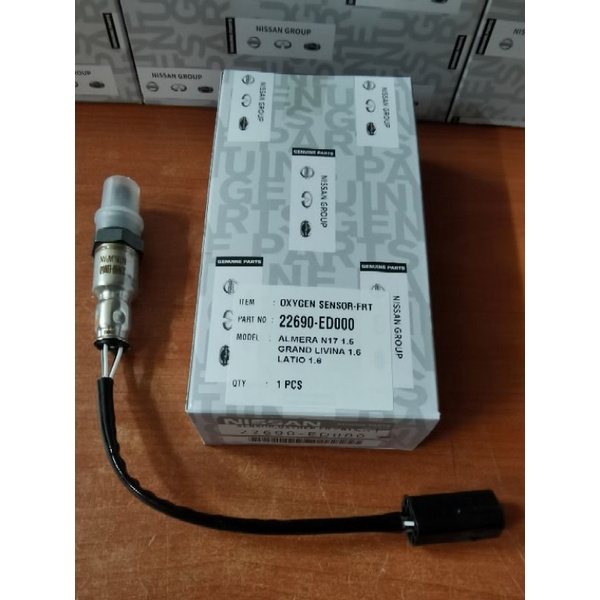 22690-ED000 Front Oxygen Sensor - Almera N17 1.5 Grand livina 1.6 Latio ...