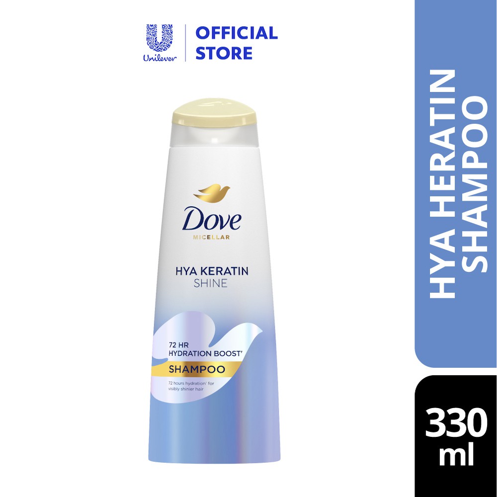 Dove Hya Keratin Shine Shampoo 330ml | Shopee Malaysia