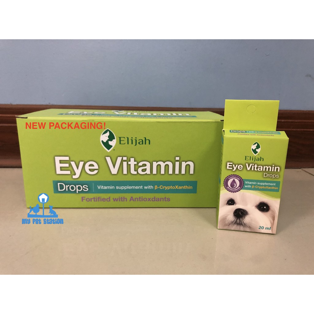 Elijah Eye Vita Drops Fortified with Antioxidants 20mL | Shopee Malaysia
