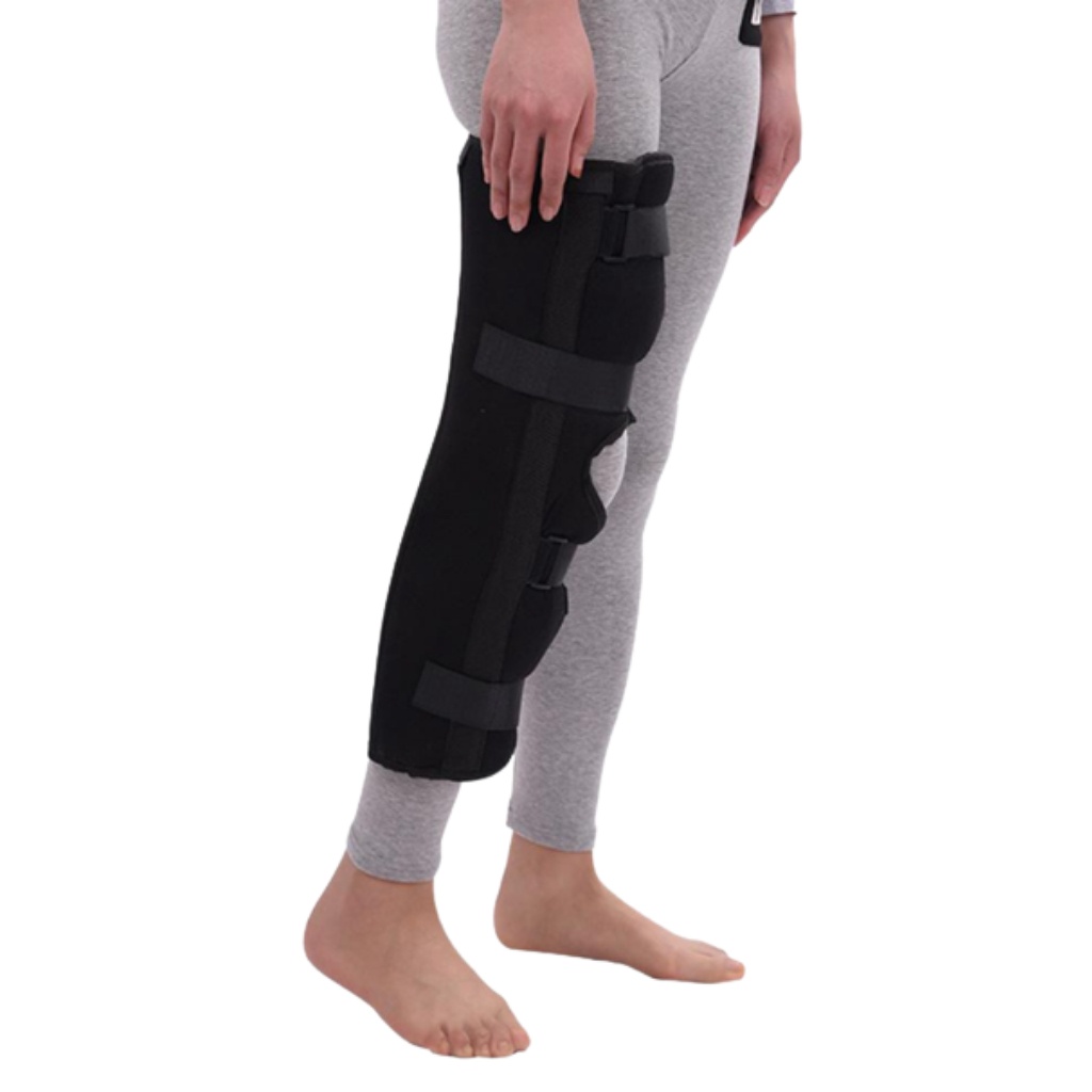 knee joint with aluminum plate knee Knee Immobilizer Splint Leg Brace ...