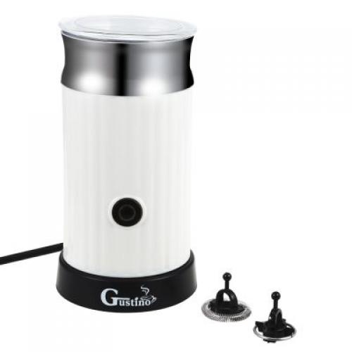 GUSTINO AUTOMATIC ELECTRIC MILK FOAMER MACHINE COFFEE MAKER (WHITE ...