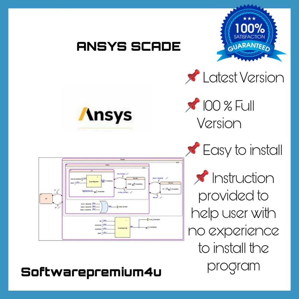 ANSYS SCADE 2023 R1| 2022 R1 | 2020 R2 🔥【Latest】🔥 | Shopee Malaysia