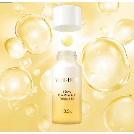 VARI:HOPE 8 8 Days Pure Vitamin C Ampoule Expert 15g | Shopee Malaysia