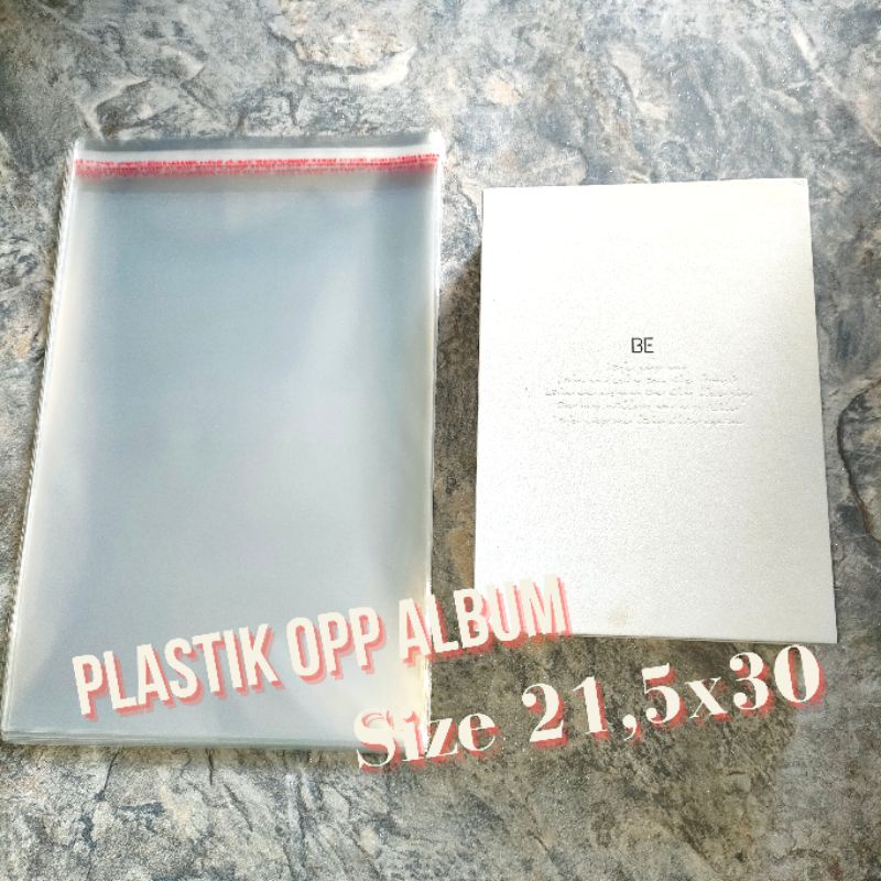 Plastic ALBUM OPP Thick 35 MICRON SEAL INNER SLEEVE JEWEL ALBUM 21.5x30 ...