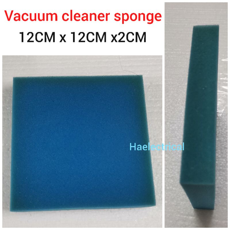 vacuum cleaner sponge 12cm x12cm x2cm | Shopee Malaysia
