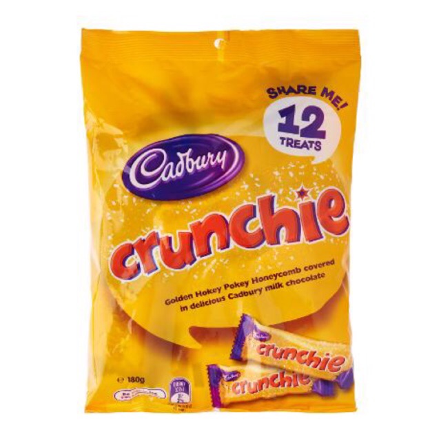 Cadbury Crunchie 180g | Shopee Malaysia
