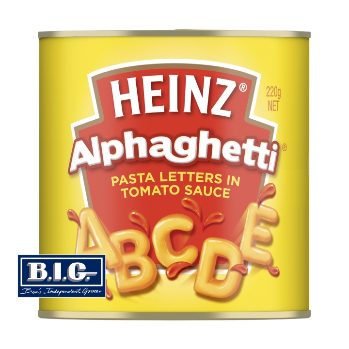 Heinz Alphaghetti in Tomato Sauce 220g (EXP Jun 2023) | Shopee Malaysia