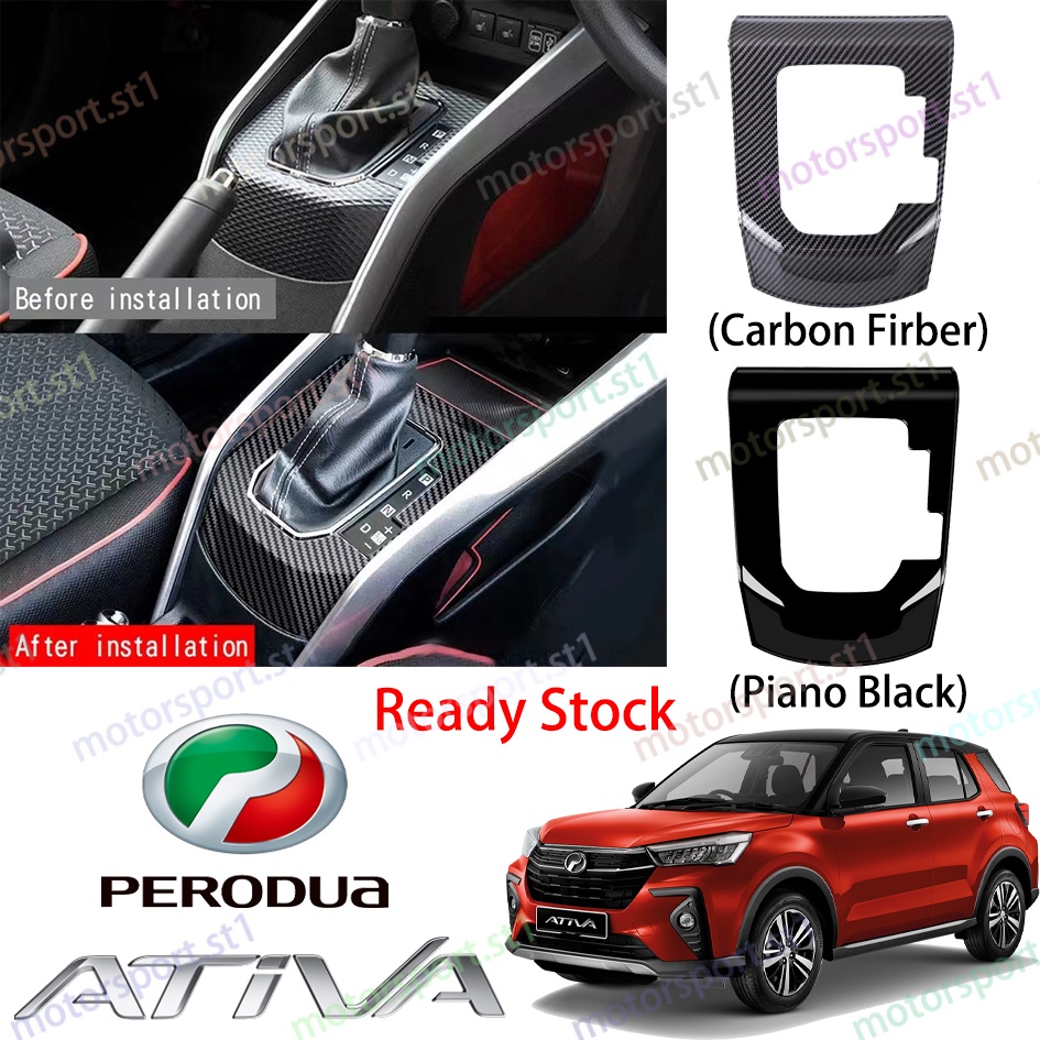 Perodua Ativa Gear Shift Panel Cover Anti-scartch Protect Cover ...