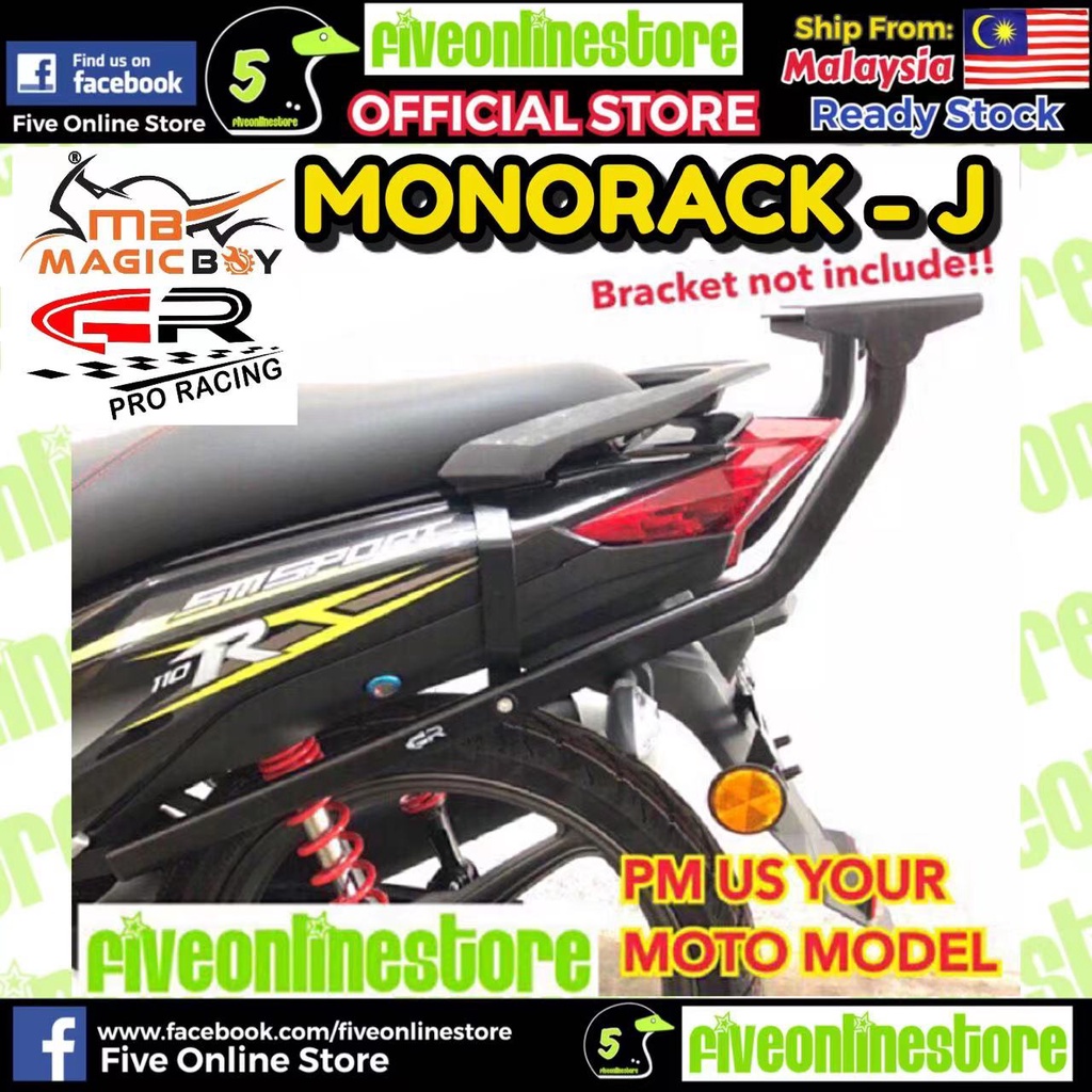 MAGICBOY GR Racing Monorack J Heavy Duty MURAH EX5 SM Sport Bonus LC135 ...