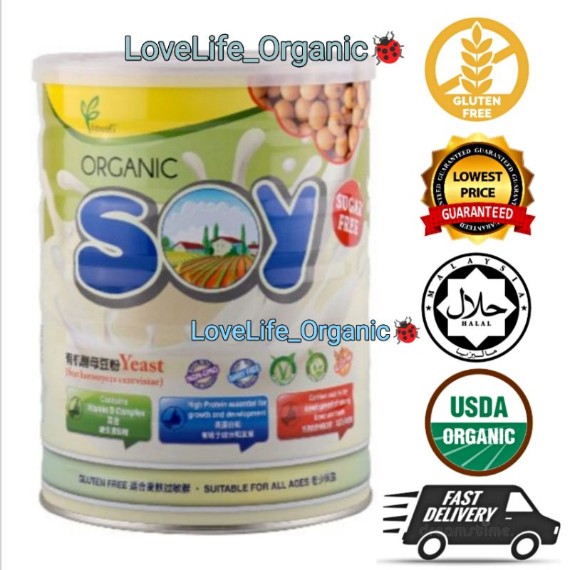FITWELL ORGANIC SOY MILK POWDER 700G EXP:11/2025 | Shopee Malaysia