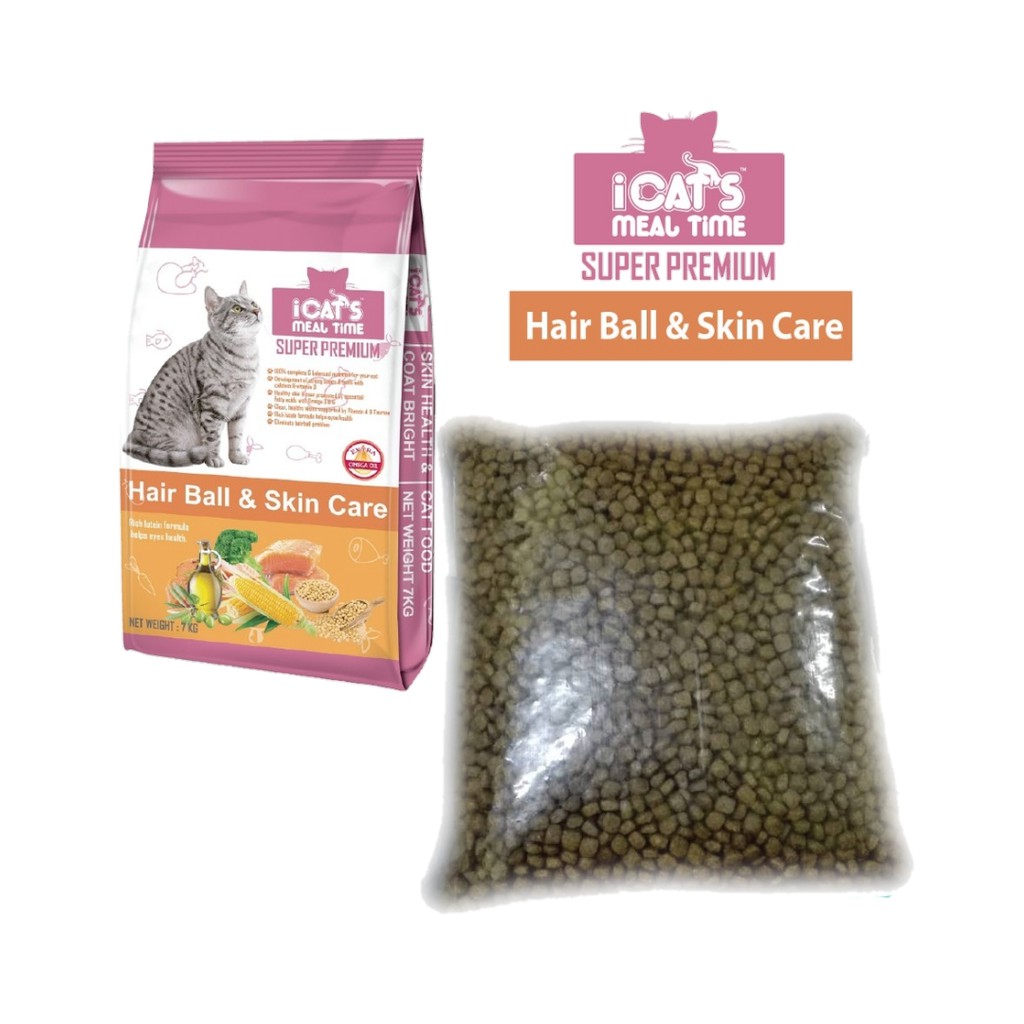iCats Hairball & Skin Care Cat Food 1KG REPACK | Shopee Malaysia