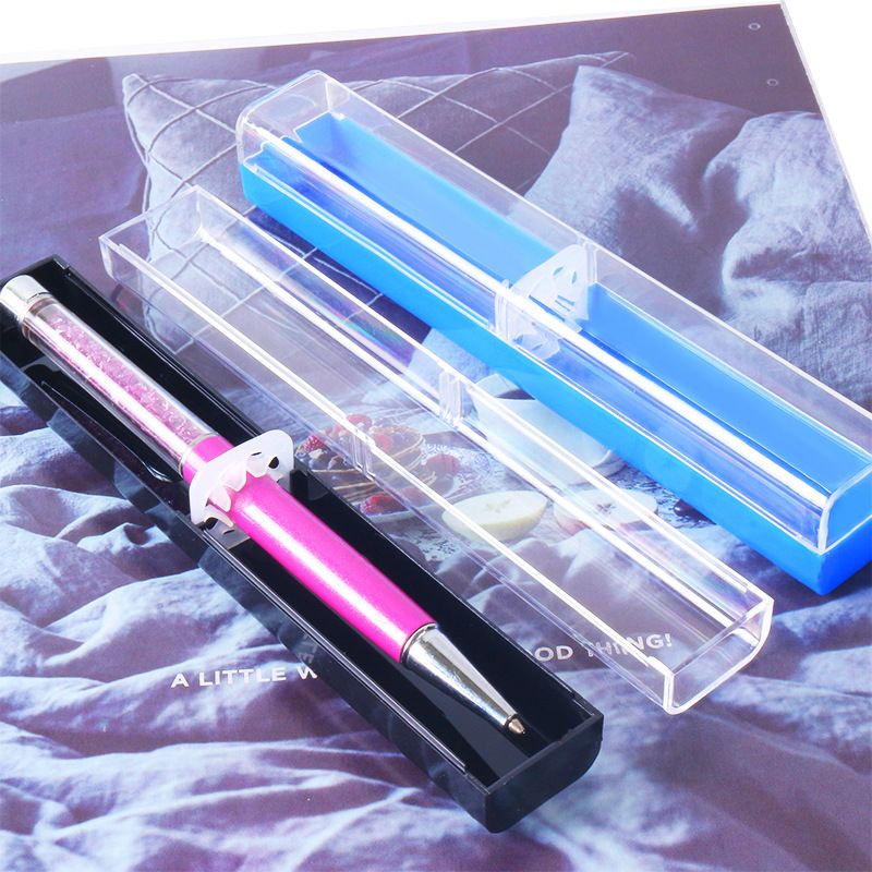 Pen Box Crystal Transparent / Kotak Pen Transparent | Shopee Malaysia