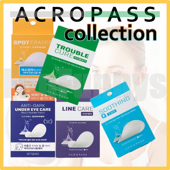 [ACROPASS] Korean Acropass Collection Trouble patch, Spot eraser, Soothing, Under eyes, Line ...