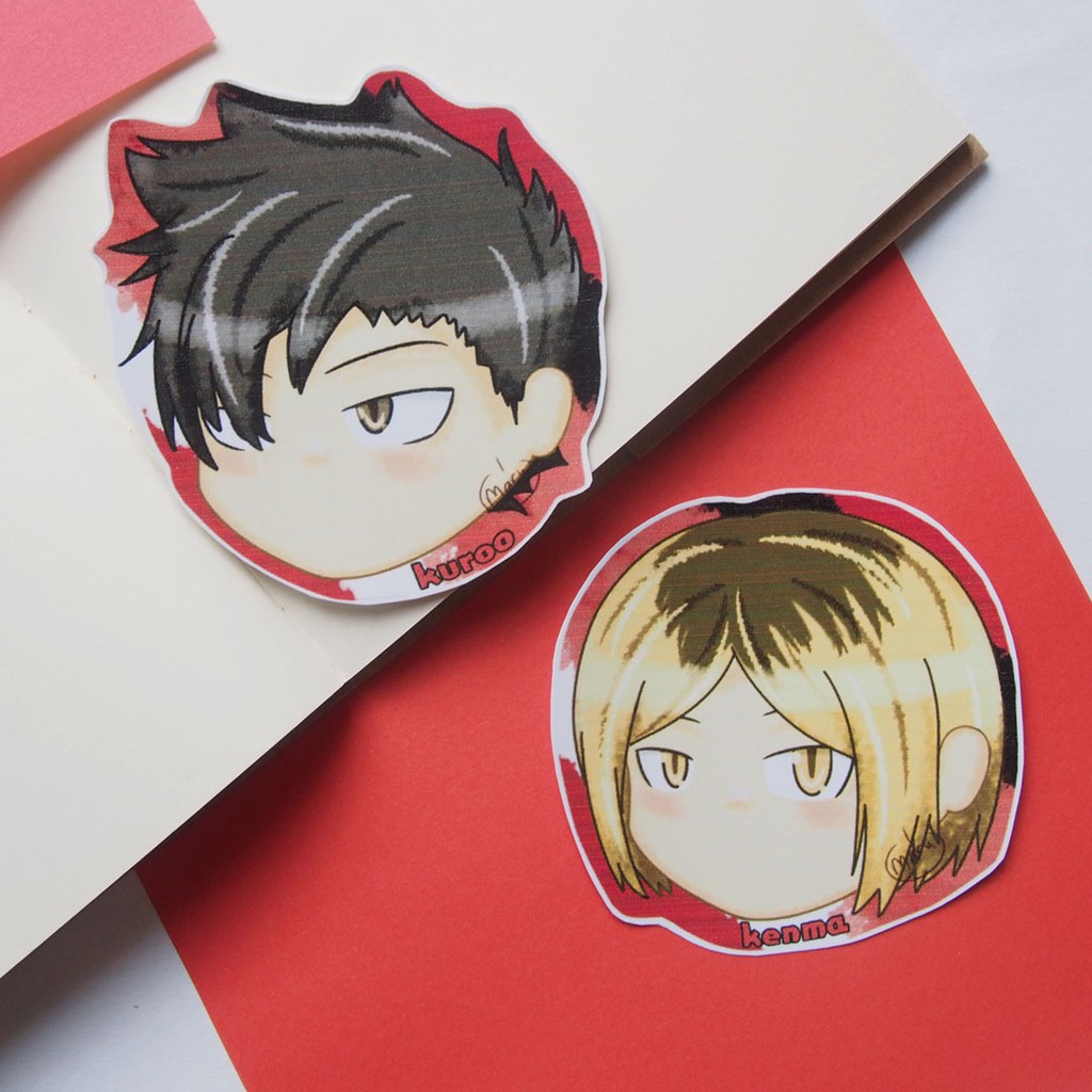 Haikyuu!! anime (Nekoma) Sticker Fanart | Shopee Malaysia