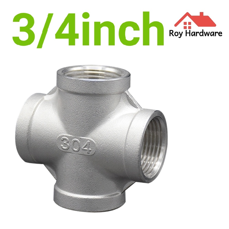 Stainless Steel 304 DN20 3/4''inch inci Elbow Socket Nipple Tee Union Elbow holder End cap Plug ...