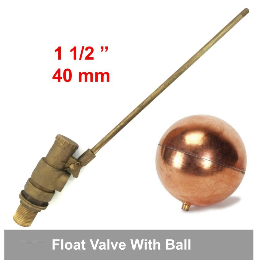 2'' Bola Injap Tangki Air Heavy Duty Light Duty Brass Float Arm Valve ...