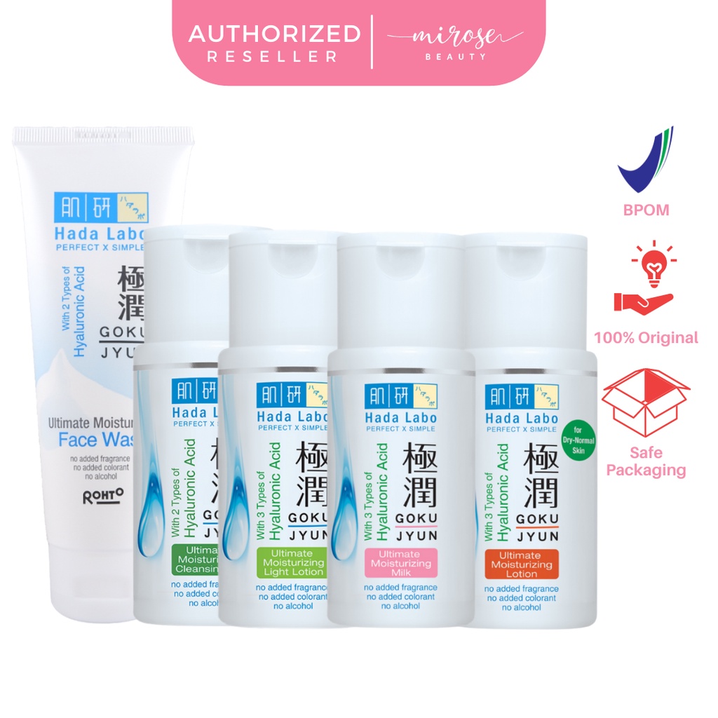 HadaLabo Gokujyun Ultimate HADA LABO SERIES Moisturizer Lotion Light ...