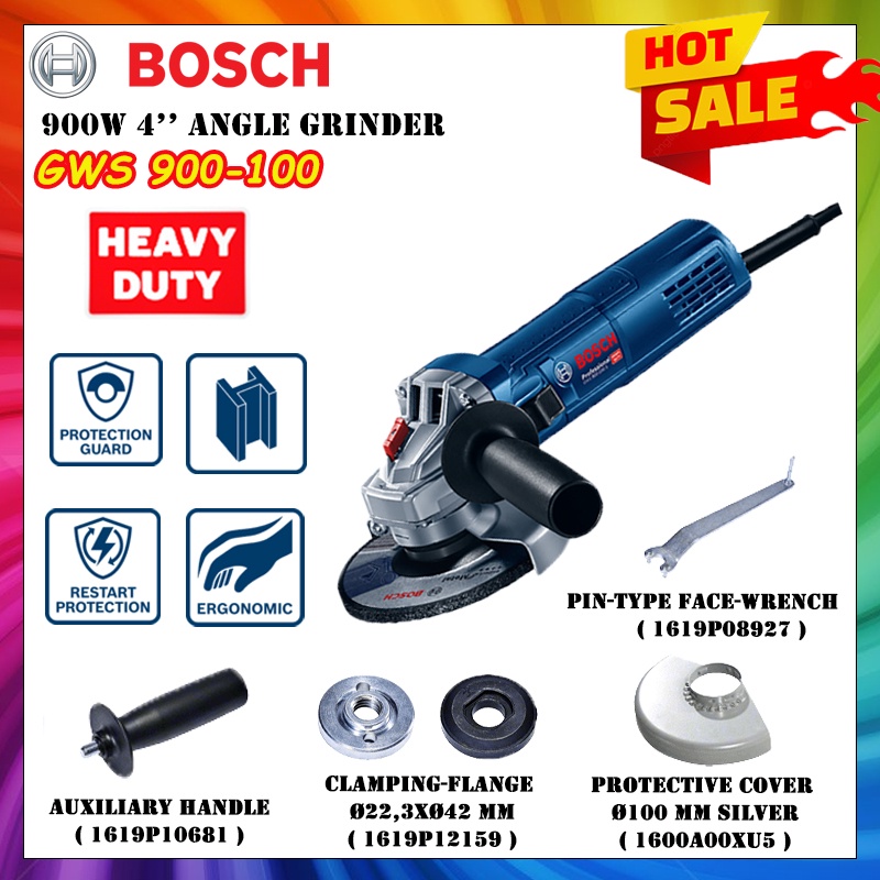 BOSCH GWS 900-100 PROFESSIONAL 900W ANGLE GRINDER GWS900-100 ... BOSCH GWS 900-100 PROFESSIONAL 900W ANGLE GRINDER GWS900-100 ...