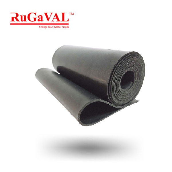 Neoprene Sheet I Size:1mm(Thk)x1.2mtr(W)x1.5mtr(L) I Chloroprene rubber ...