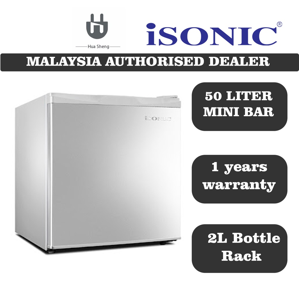 iSONIC Mini Bar Single Door Refrigerator IS-50R | Shopee Malaysia