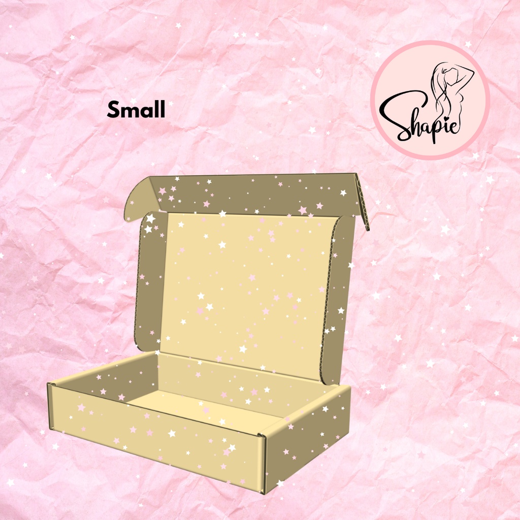 Shapieph Pantie And Shortie Small T Box With Filler Paper Packaging