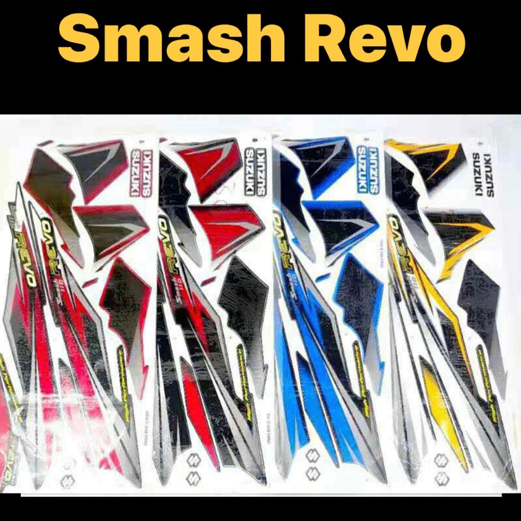 SUZUKI REVO STICKER (2) // SMASH REVO 110 REVO110 REVO BODY COVER SET ...