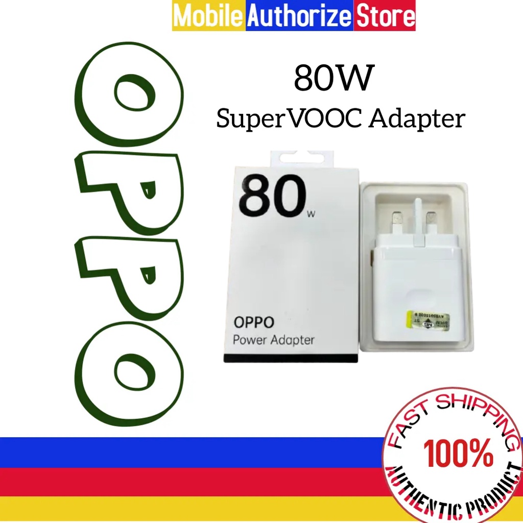 Oppo | 65W / 80W SuperVOOC Charging Adapter | Shopee Malaysia