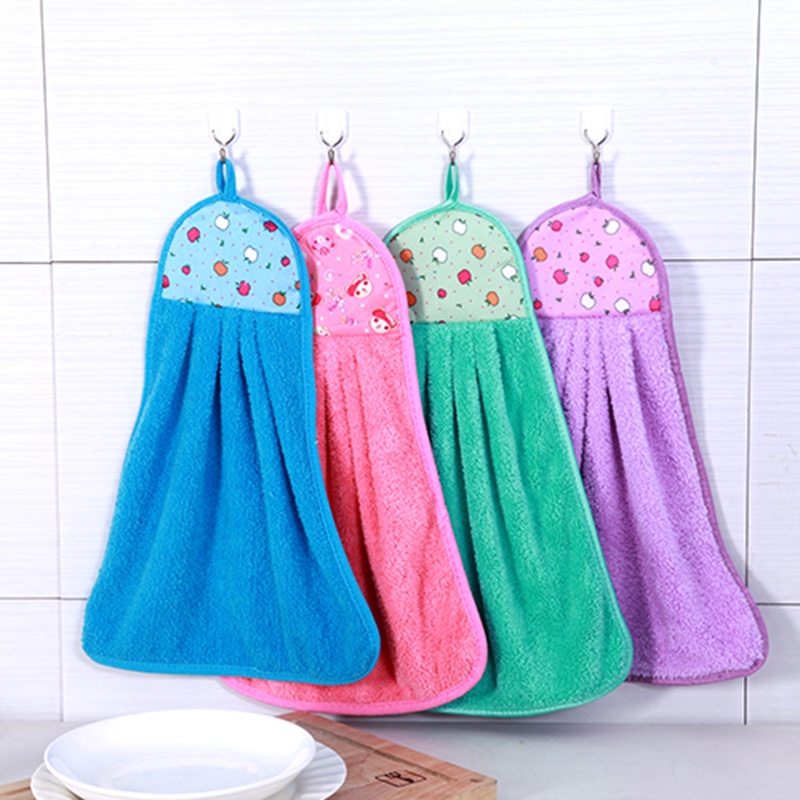 KCW-1003 High Quality Kitchen Hanging Cotton Towel Dish Cloth Cleaning ...