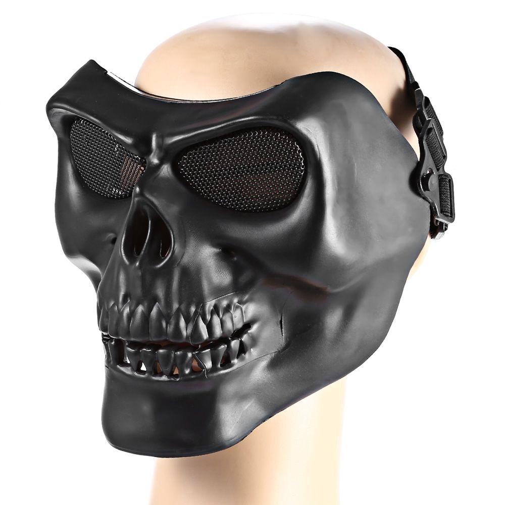 TACTICAL FULL FACE SKULL MASK | Shopee Malaysia