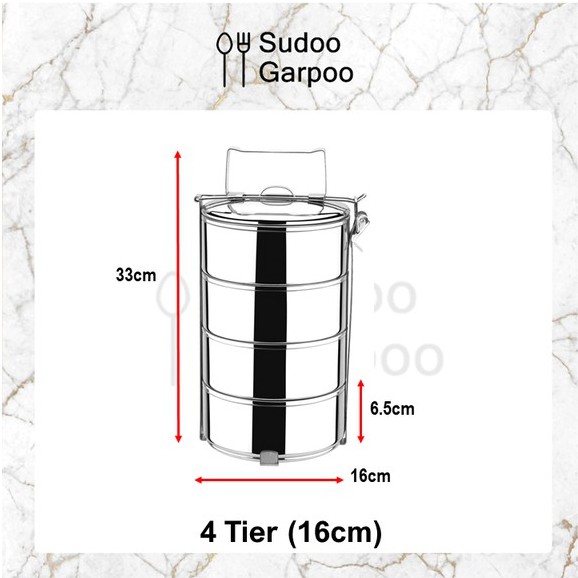 Multi Level Food Carrier~ Food Container 2 Tier 3 Tier 4 Tier ...