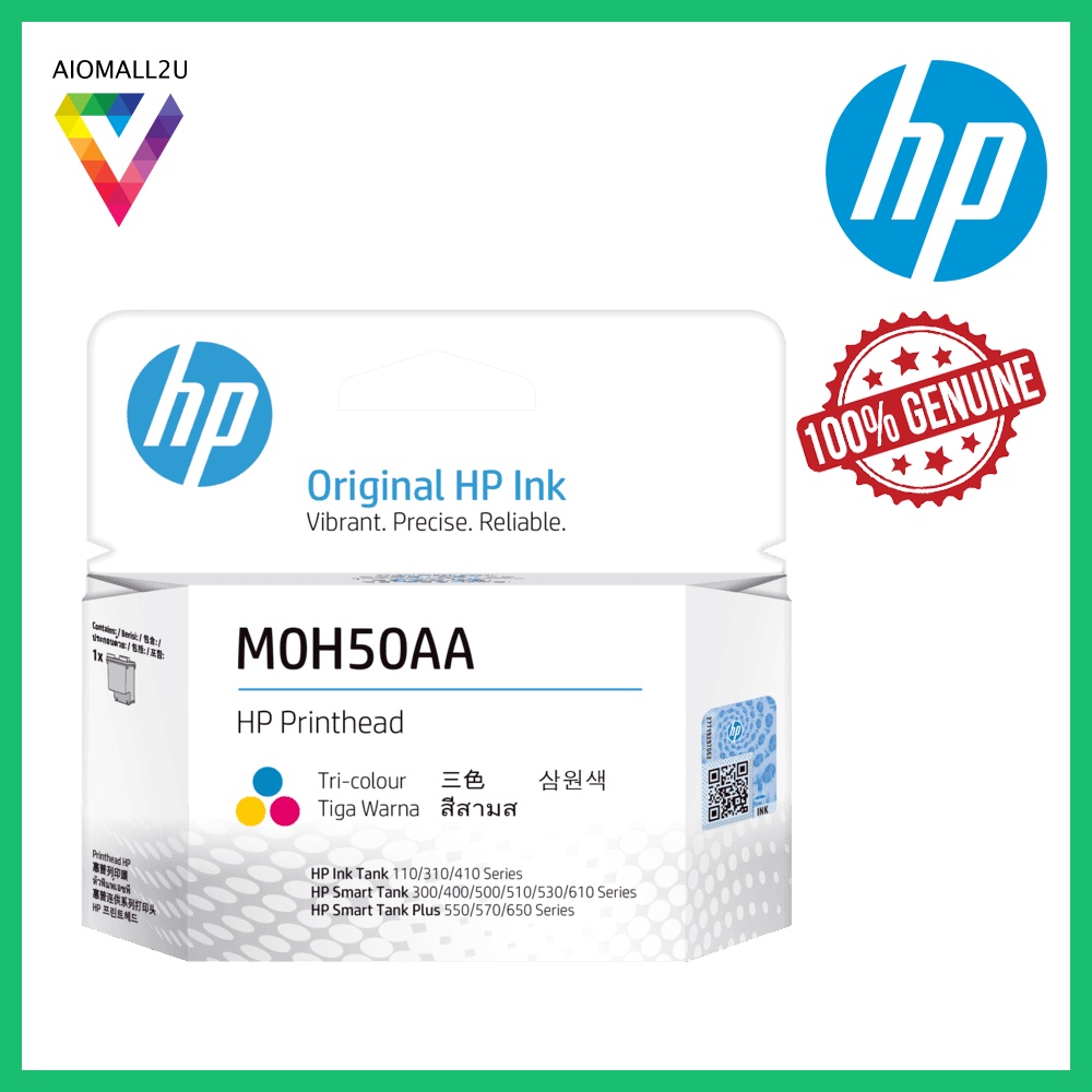 HP Printhead M0H50AA - Color | Shopee Malaysia