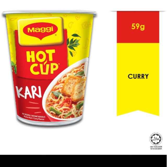 MAGGI Hot Cup Curry (59gx1) | Shopee Malaysia