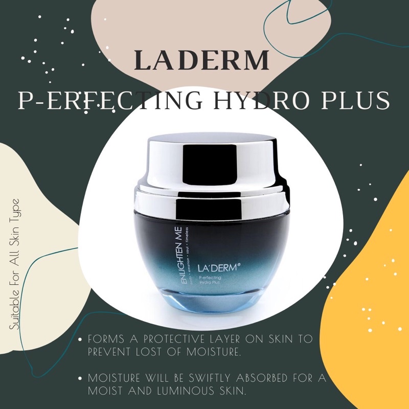ready stock 📦LADERM P-ERFECTING HYDRO PLUS 50g | Shopee Malaysia