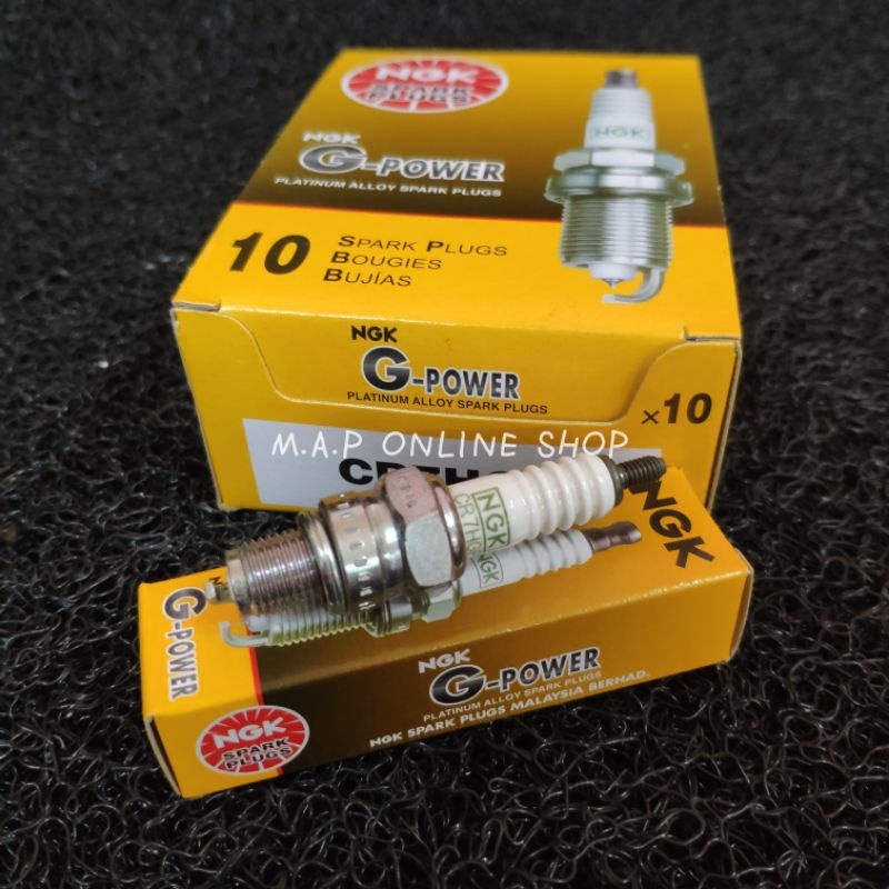 Spark Plug NGK G-POWER 100%.Original NGK SPARK PLUG Ex5 Dream Kriss110 ...