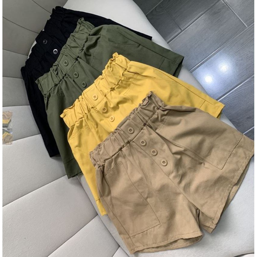SWB2031 - M'SIA Ready Stock Women Short Pant Casual Pant Elastic Pant ...
