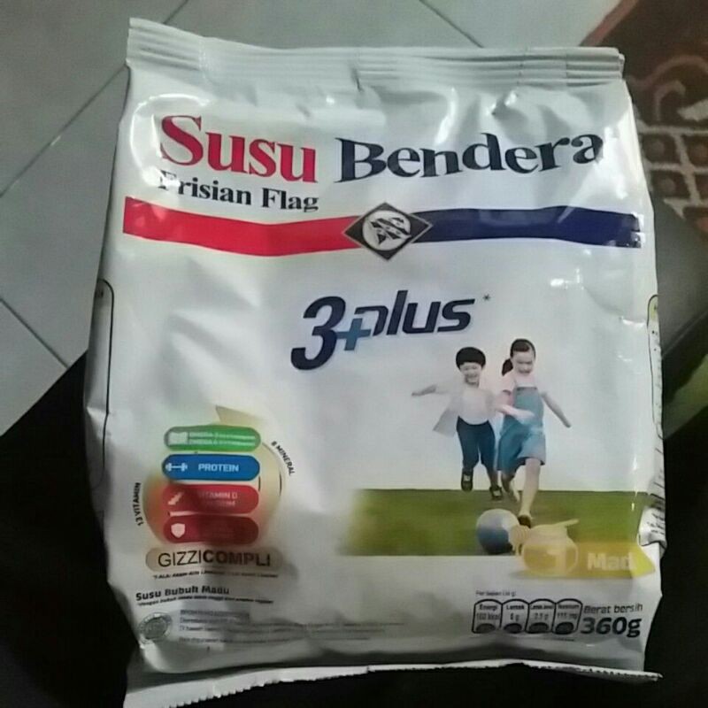 Milk Flag 3 plus Honey 360g bag | Shopee Malaysia