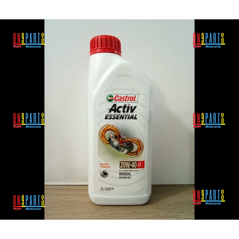 4T CASTROL ACTIV ESSENTIAL SAE40 / GO/ESSENTIAL 20W40/ ACTIV 20W40 ...