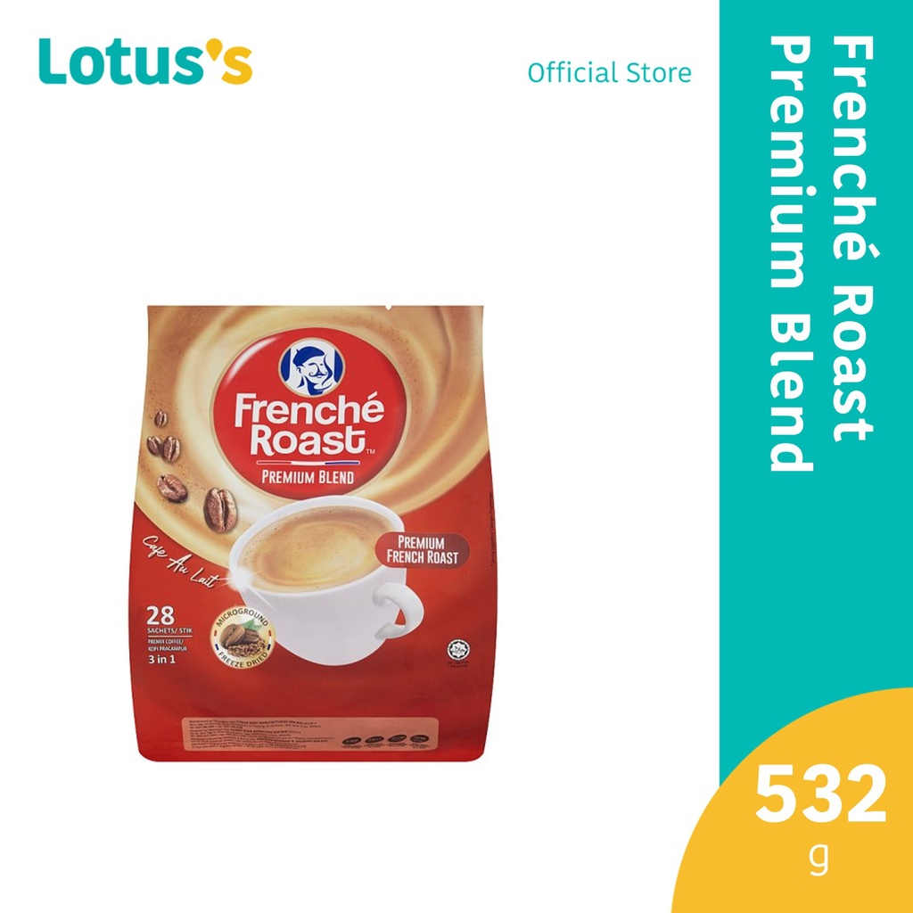 Frenché Roast Premium Blend French Roast 3 in 1 Premix Coffee (28 ...