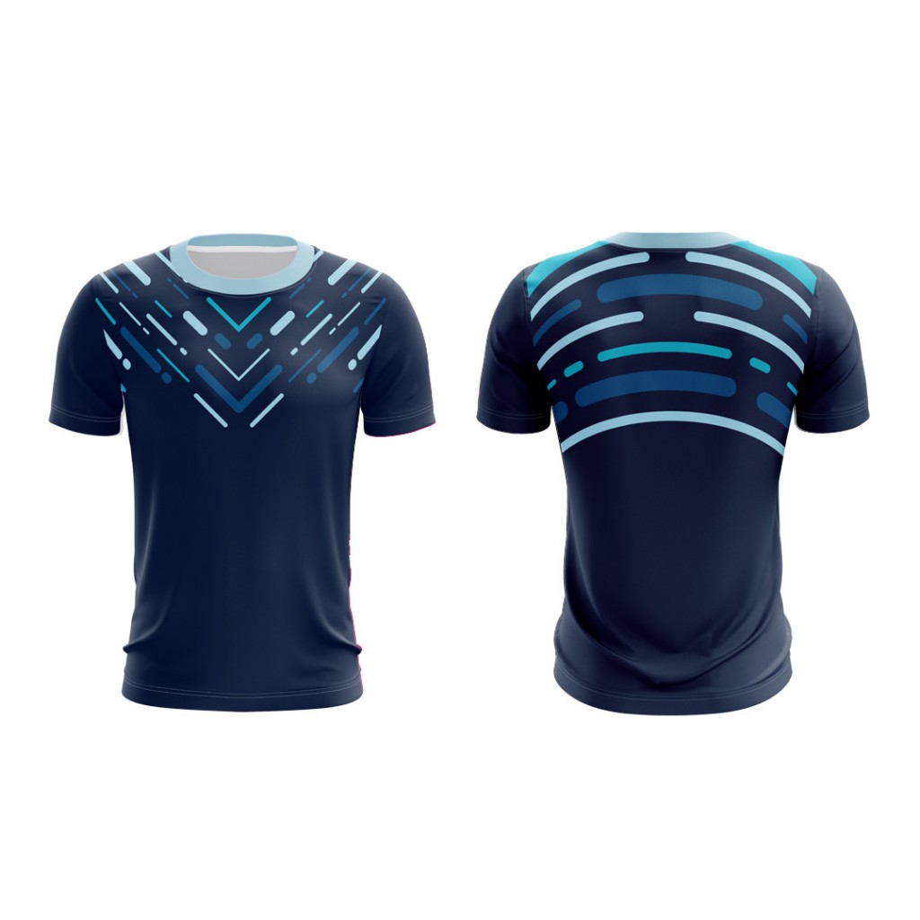 ViQ Sport Baju Jersey Custom Name (0050) - Badminton Jersey / Football ...